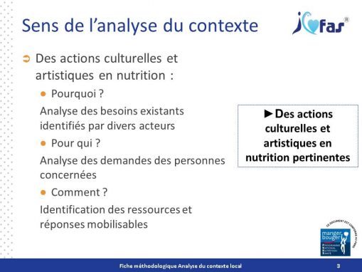 Analyser le contexte - Icofas