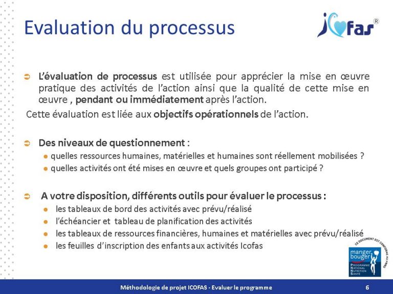 Évaluer - Icofas